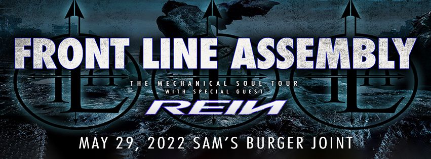 Front Line Assembly - Tour 2022 - 29/05/2022 - San Antonio - Sam's ...