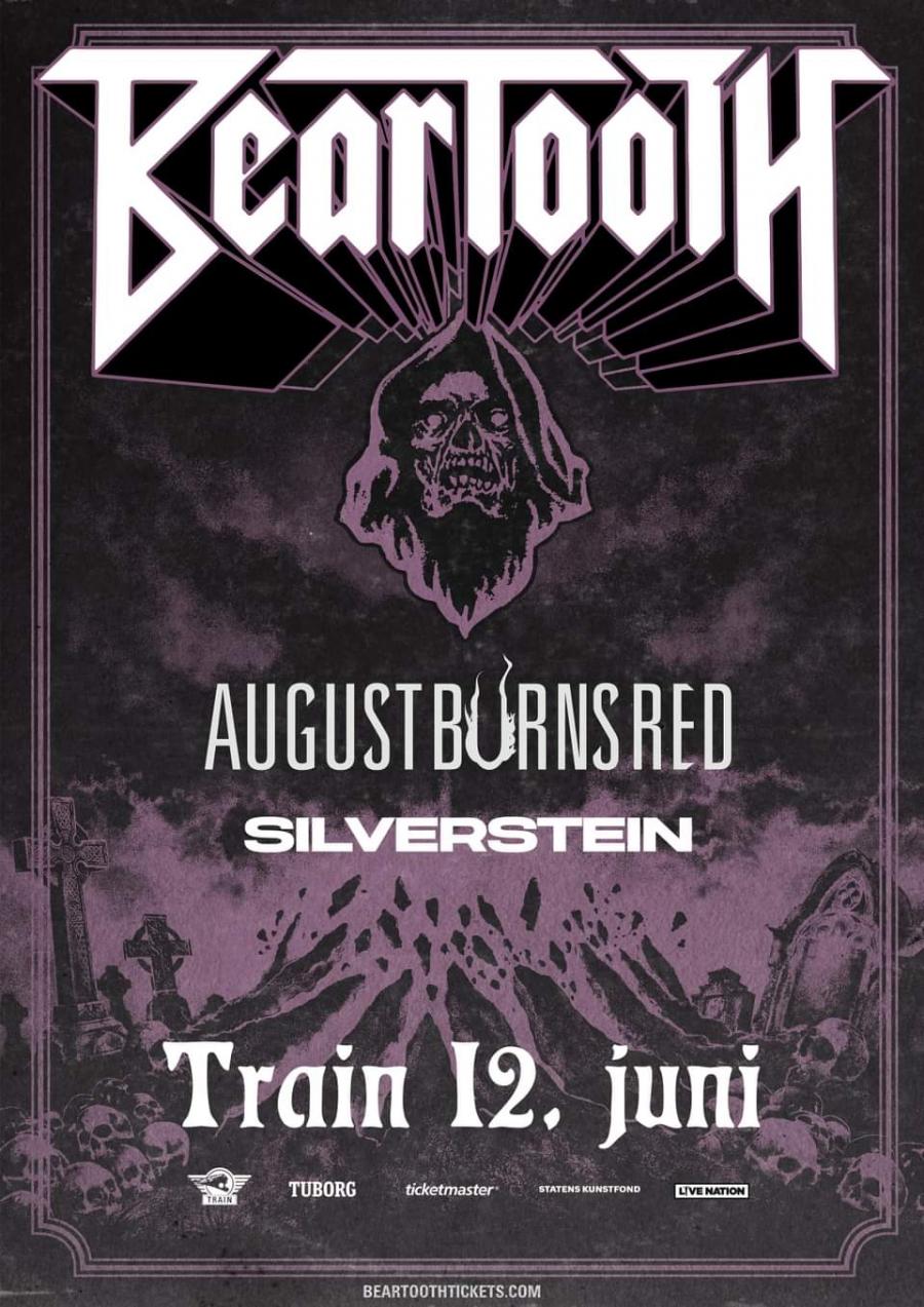 Event Beartooth - 12/06/2022 - Aarhus - Train - Denmark