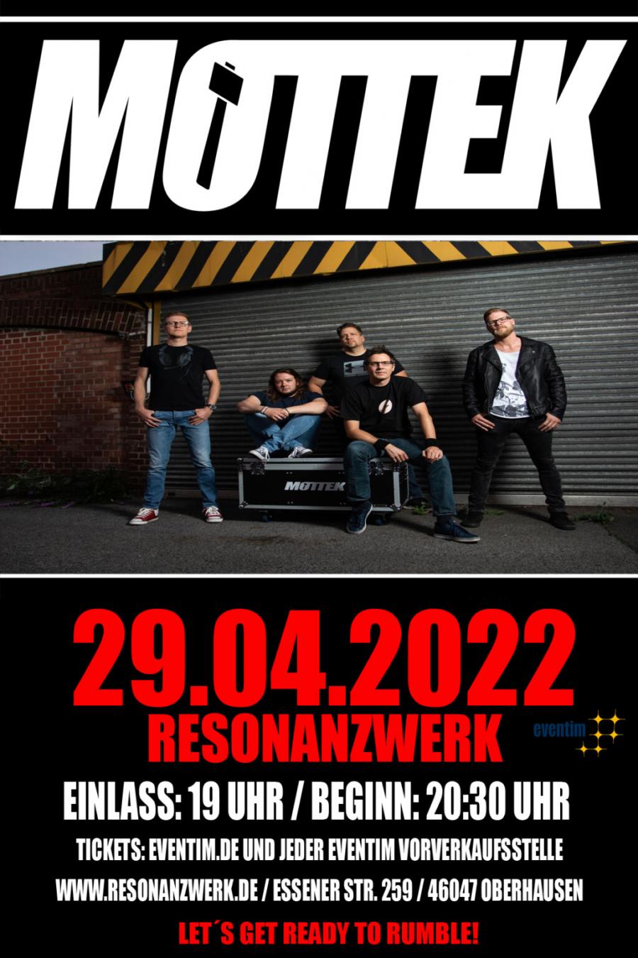 Event Mottek - 29/04/2022 - Oberhausen - Resonanzwerk - Germany