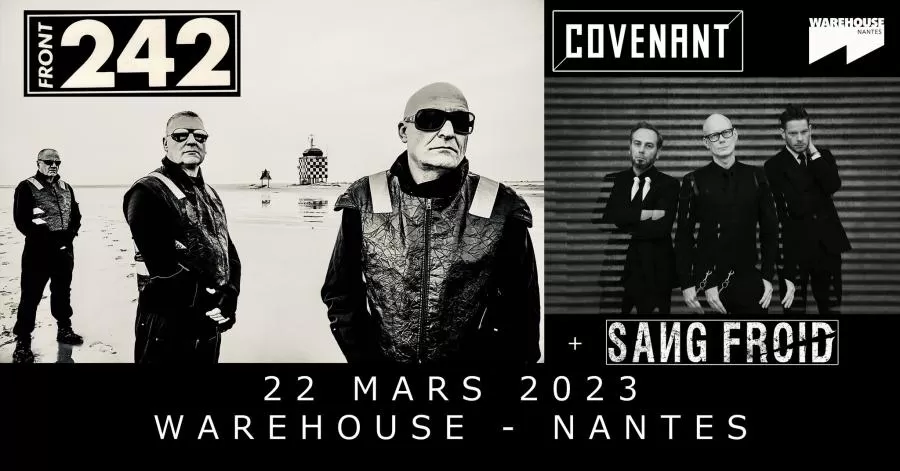 Event Front 242 - 22/03/2023 - Nantes - Warehouse - France