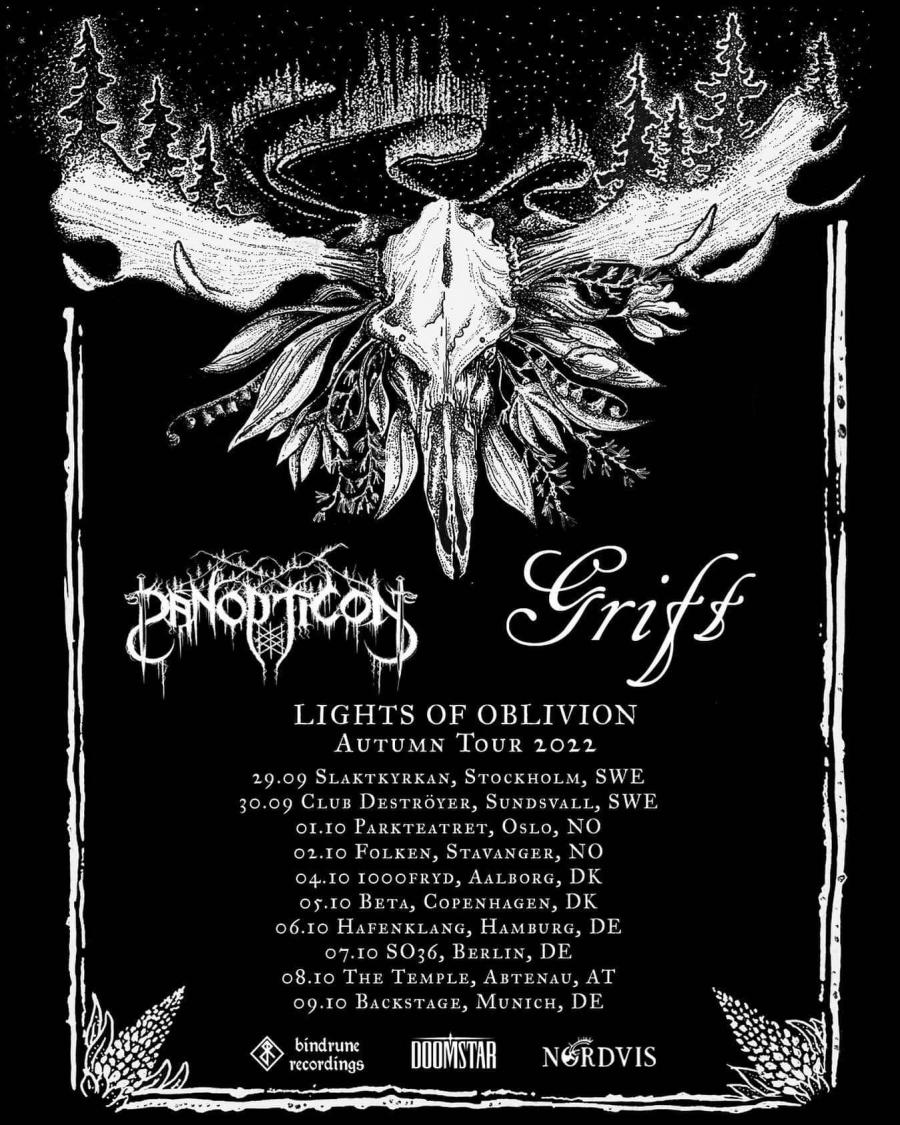 Event Panopticon + Grift - 01/10/2022 - Oslo - Parkteatret - Norway