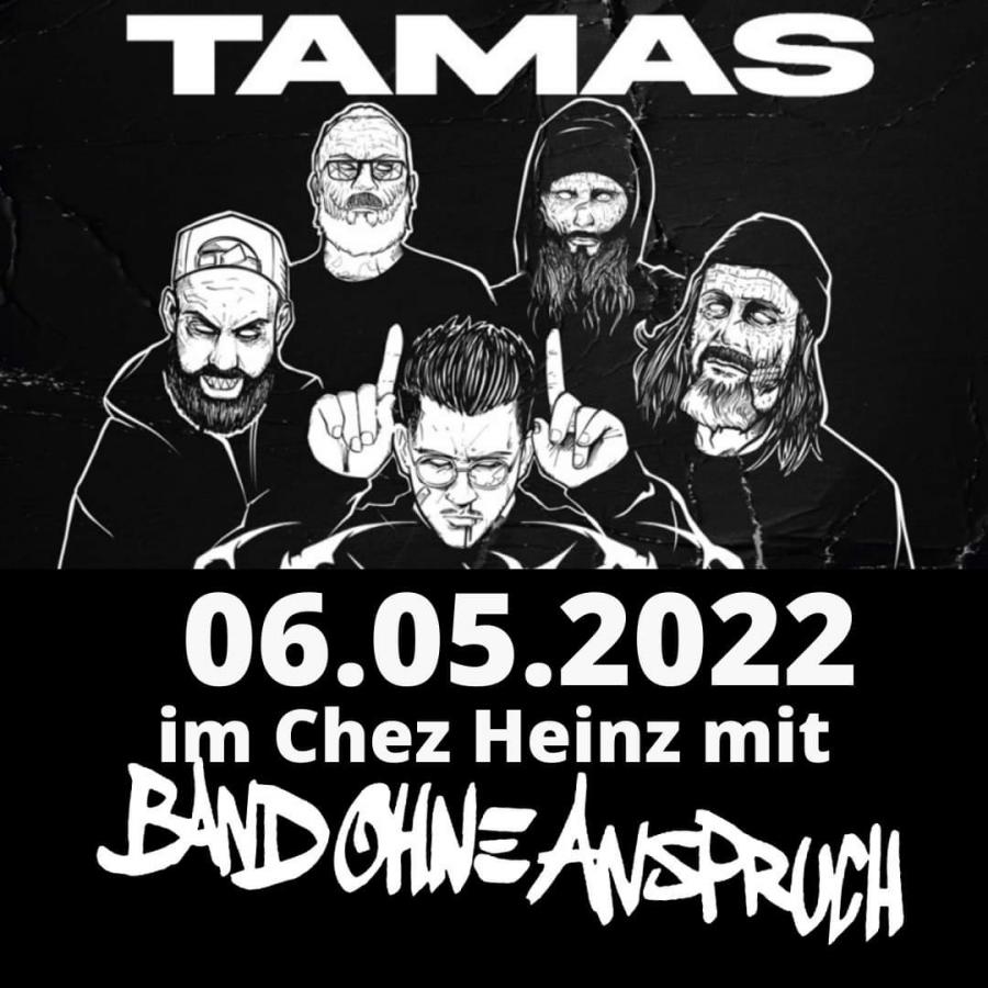 TAMAS + BAND OHNE ANSPRUCH - 06/05/2022 - Hannover - Béi Chéz Heinz ...