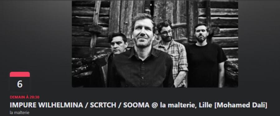 Event Impure Wilhelmina - 06/05/2022 - Lille - la malterie - France