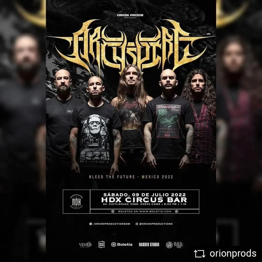 Archspire - Tour 2022 - 09/07/2022 - Mexico City - HDX Circus Bar - Mexico