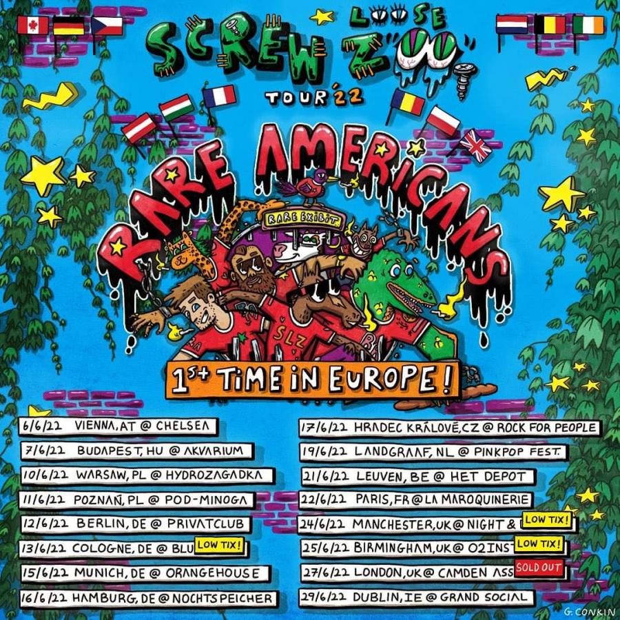 Event Rare Americans - 15/06/2022 - München - Feierwerk - Orangehouse ...