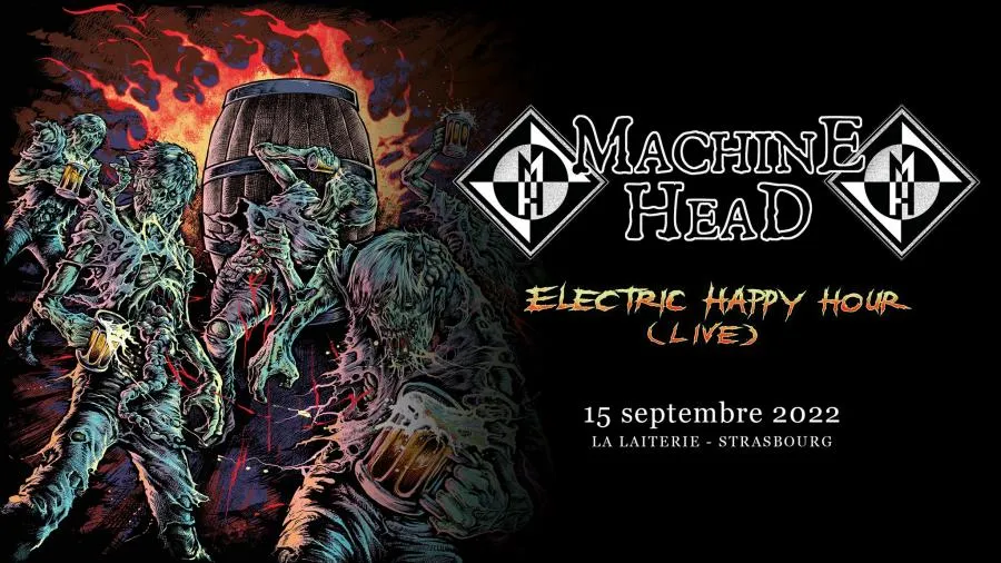 Event Machine Head - 15/09/2022 - Strasbourg - La Laiterie Artefact ...