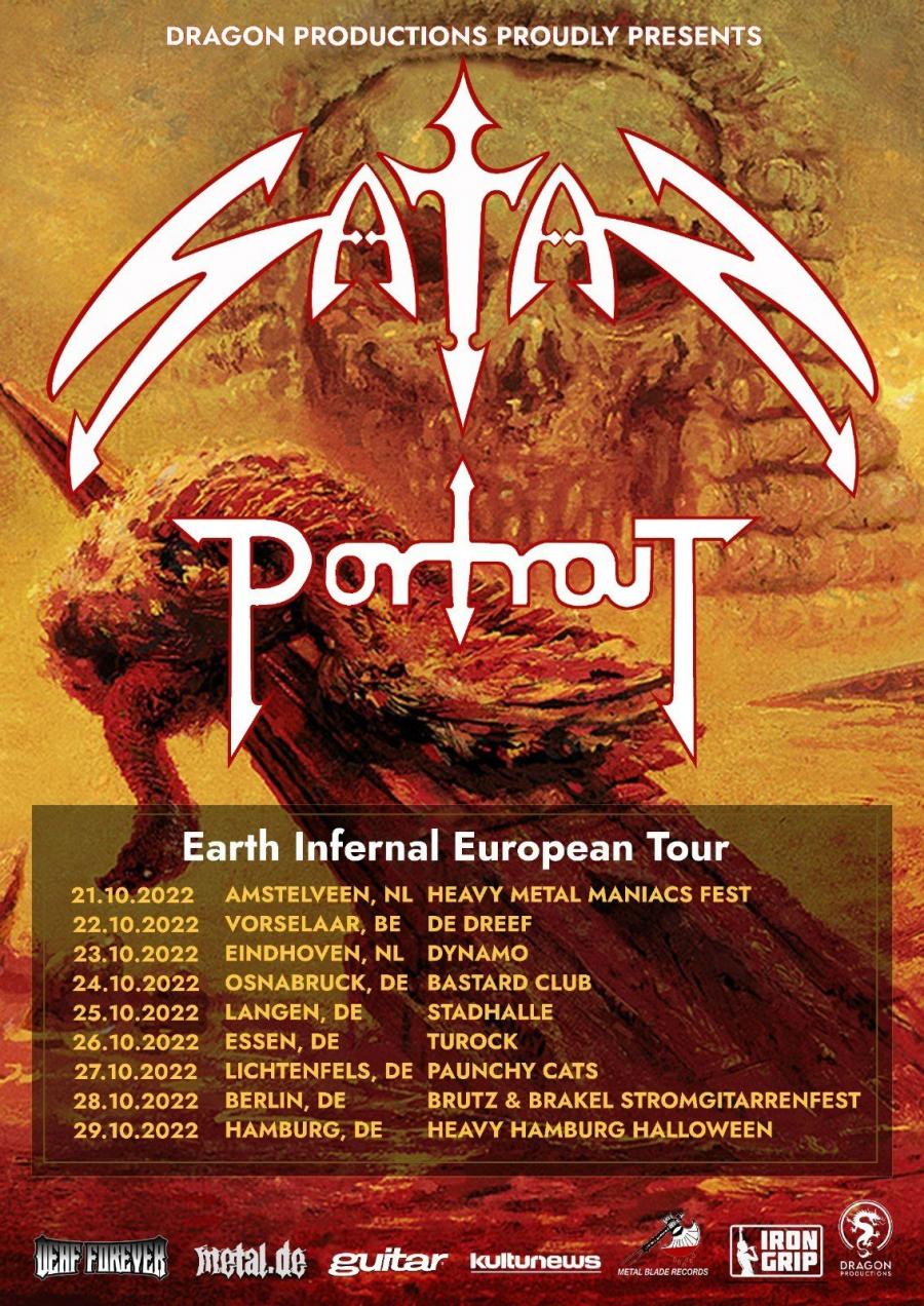 Satan + Portrait - 26/10/2022 - Essen - Turock - Germany