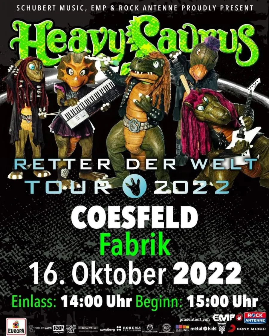 Event Heavysaurus - 16/10/2022 - Coesfeld - Fabrik - Germany