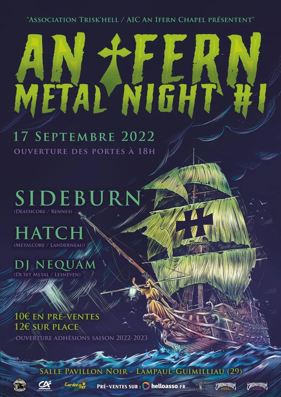 AN IFERN METAL NIGHT #1 - 17/09/2022 - Lampaul-Guimilliau - Le Pavillon ...