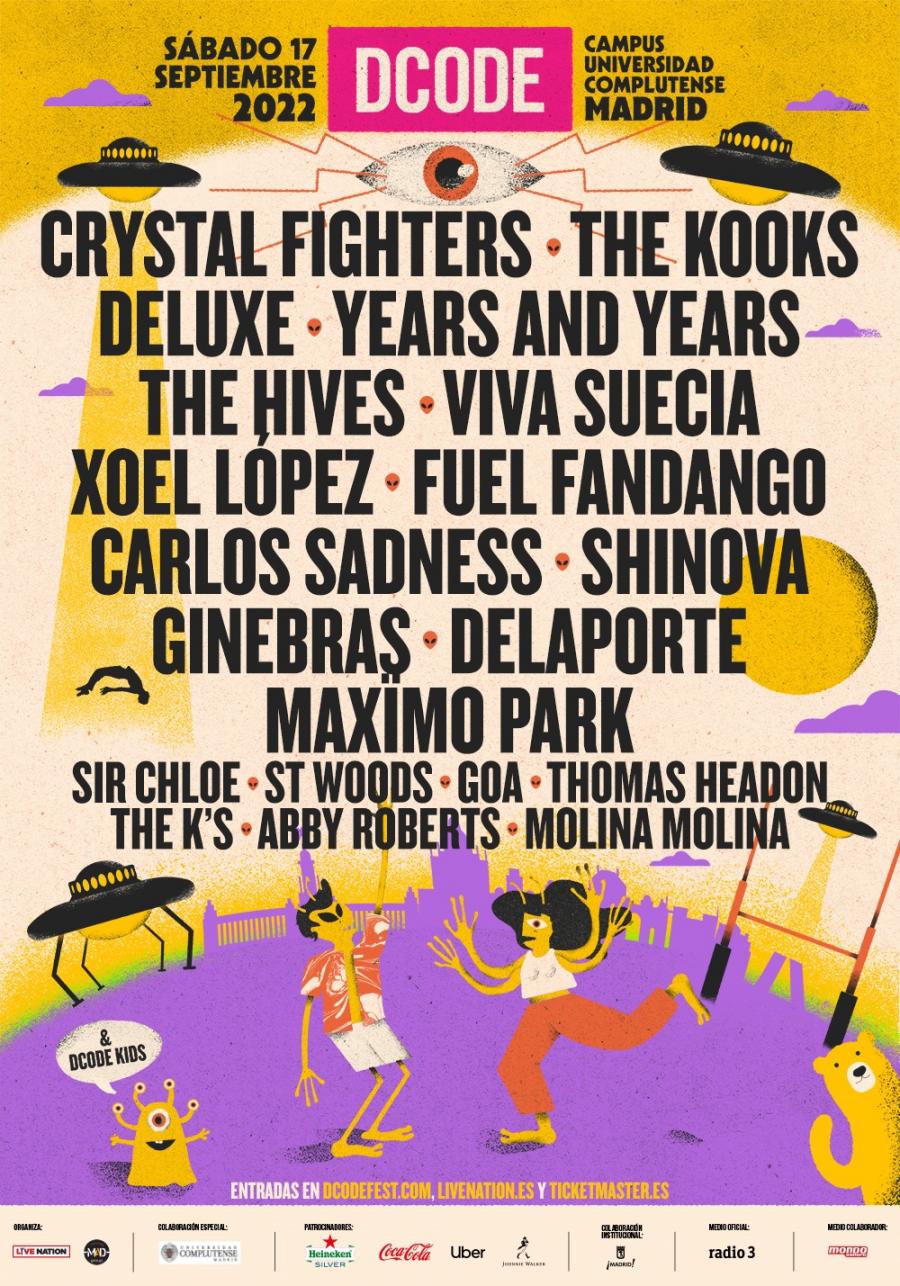 DCODE Festival 2022 - 17/09/2022 - Madrid - Universidad Complutense - Spain