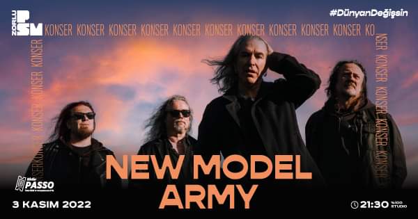 Event New Model Army - 03/11/2022 - Istanbul - Zorlu PSM / 100% Studio - Turkey