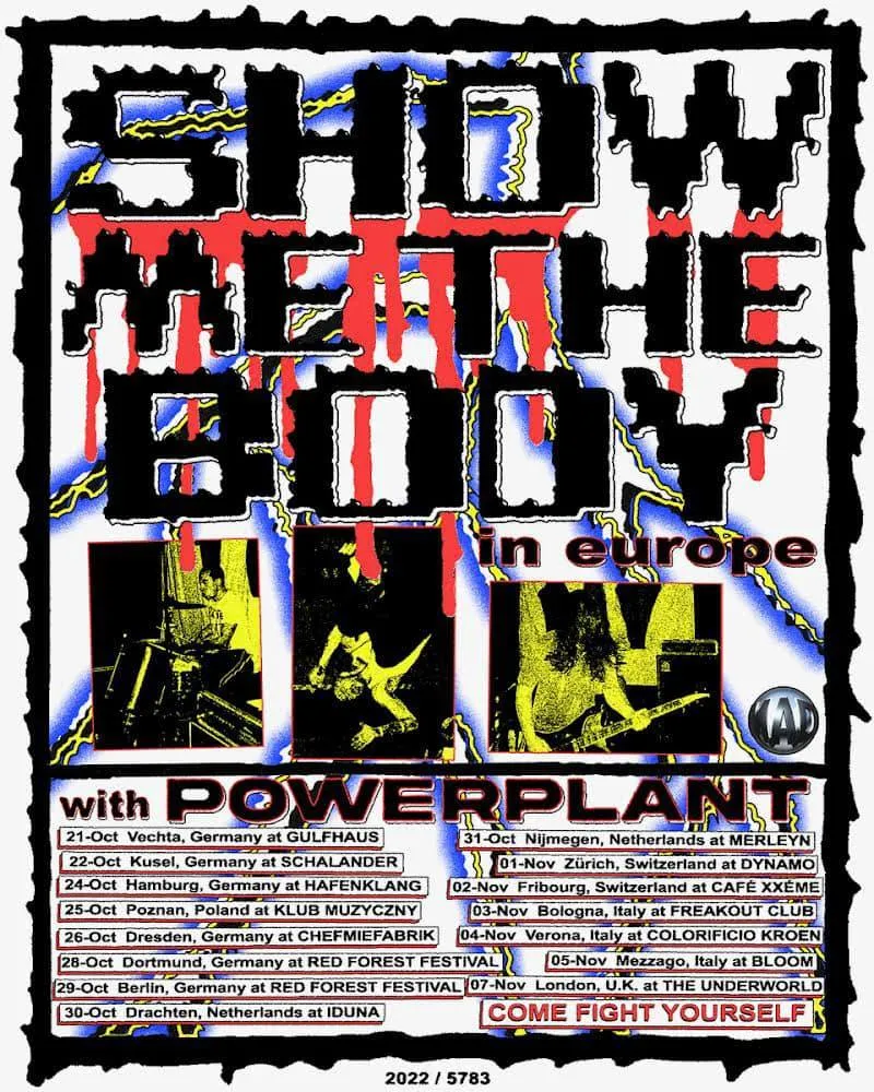 Event Show Me The Body - 22/10/2022 - Kusel - Kinett - Germany