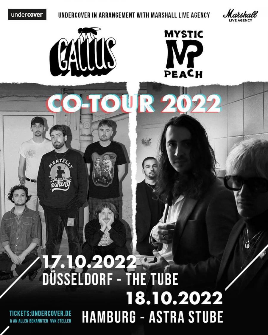 Gallus + Mystic Peach - 18/10/2022 - Hamburg - Astra Stube - Germany