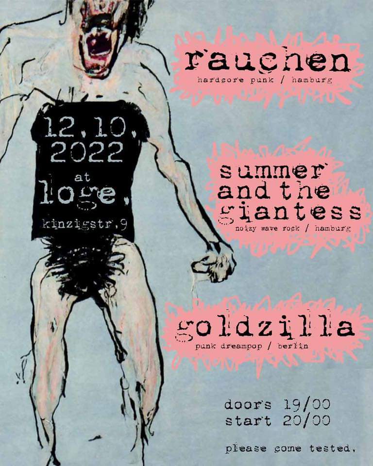 Rauchen + Summer And The Giantess - 12/10/2022 - Berlin - loge. - Germany