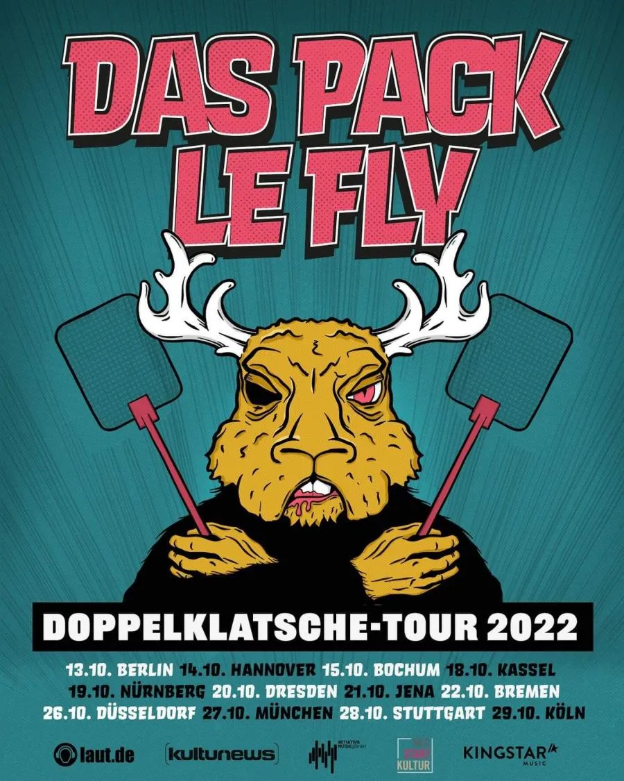 Event Das Pack + Le Fly - 15/10/2022 - Bochum - Rotunde - Germany