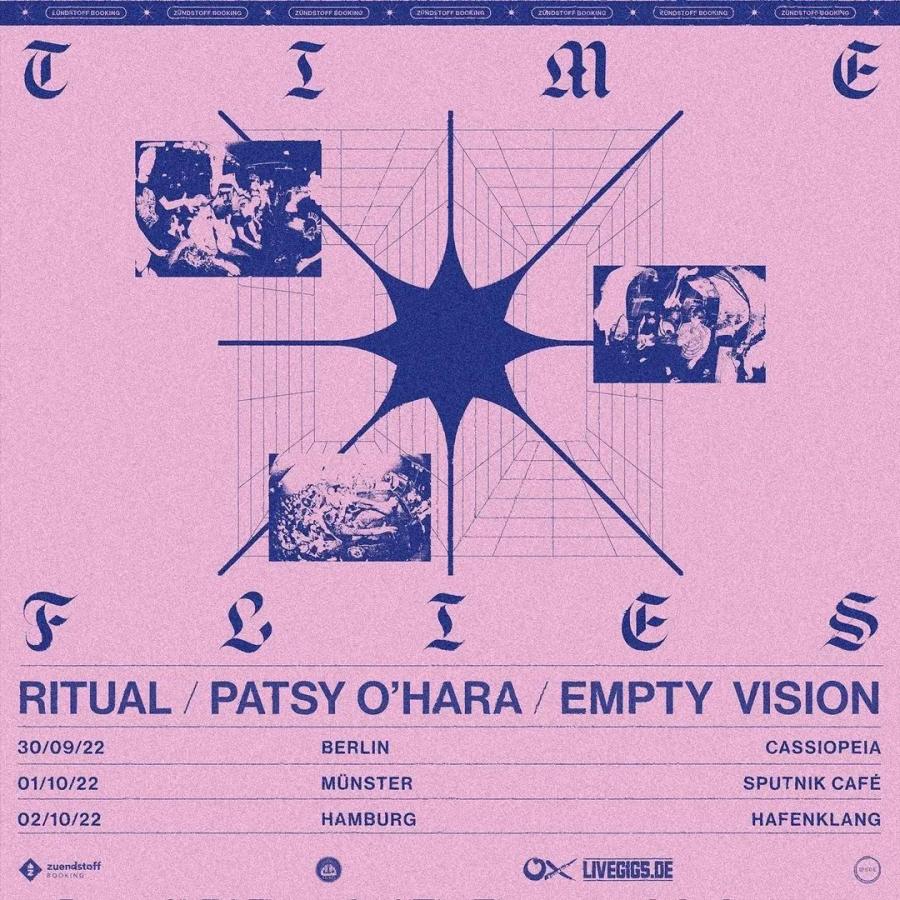 Ritual + Patsy O'Hara + Empty Vision - 30/09/2022 - Berlin - Cassiopeia ...