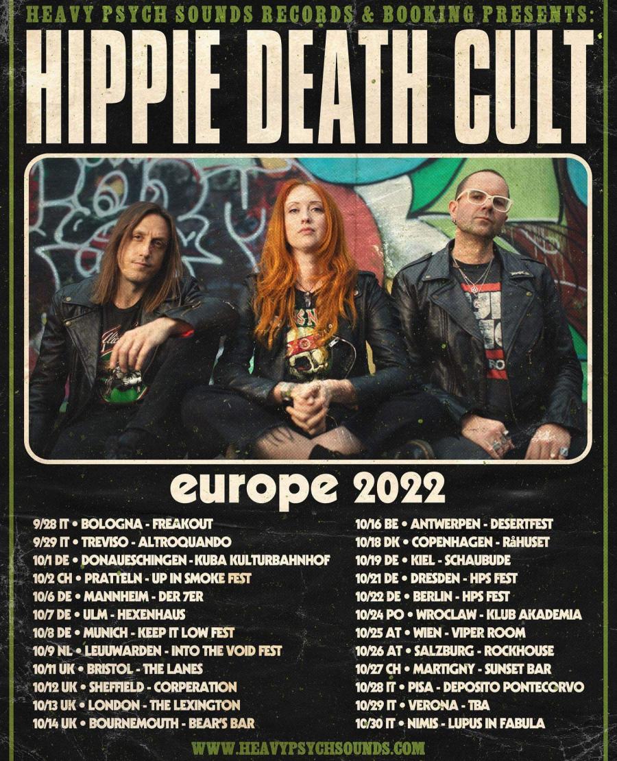 Event Hippie Death Cult - 07/10/2022 - Ulm - Hexenhaus - Germany