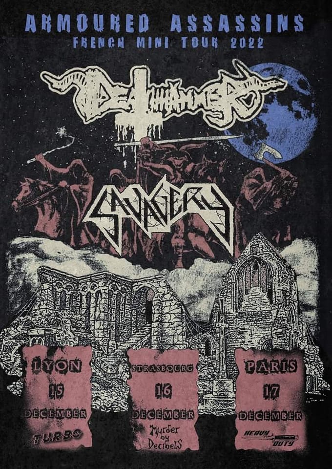 Event Deathhammer + Savagery - 15/12/2022 - Lyon - France