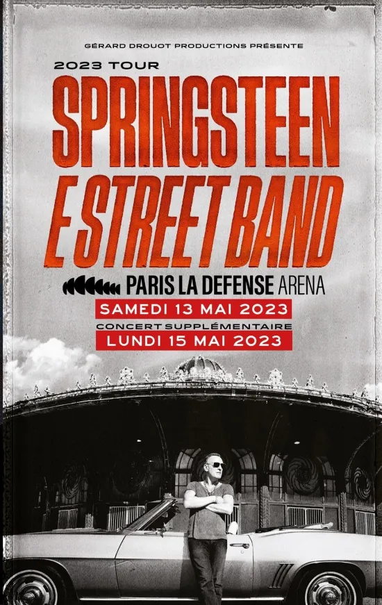 Bruce Springsteen - 13/05/2023 - Paris (Nanterre) - Paris La Défense ...