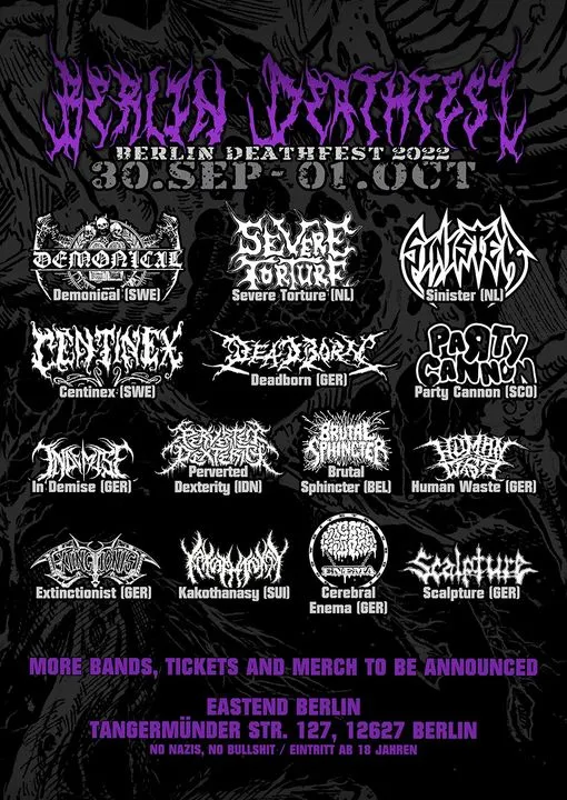 Berlin Deathfest - 01/10/2022 - Berlin - Germany