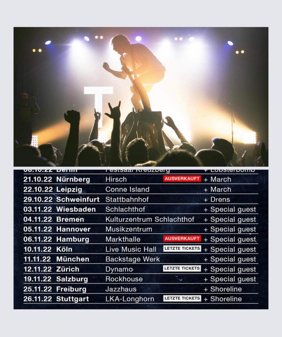 Event Itchy - 05/11/2022 - Hannover - MusikZentrum - Germany