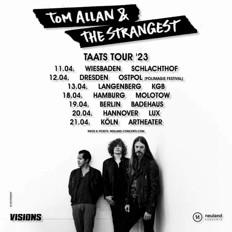 Event Tom Allan & The Strangest - 20/04/2023 - Hannover - LUX - Germany