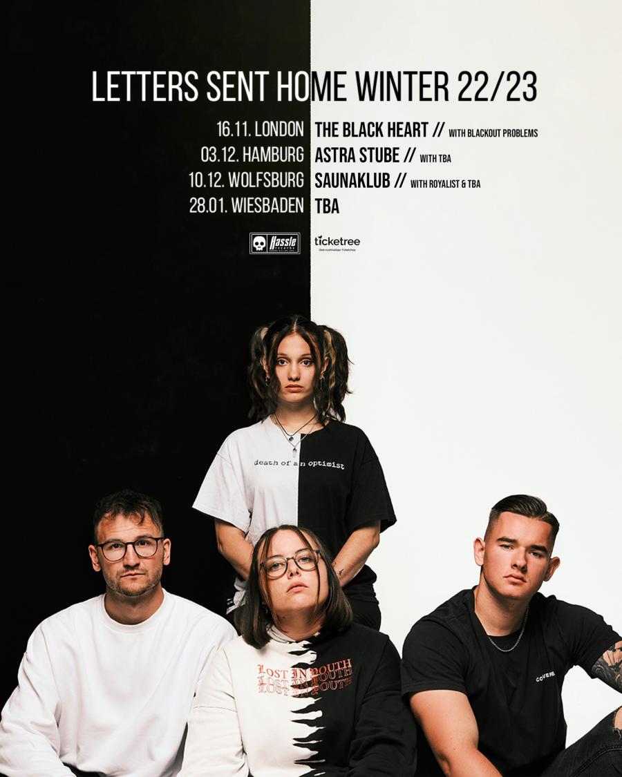 Letters Sent Home + Royalist - 10/12/2022 - Wolfsburg - Hallenbad ...