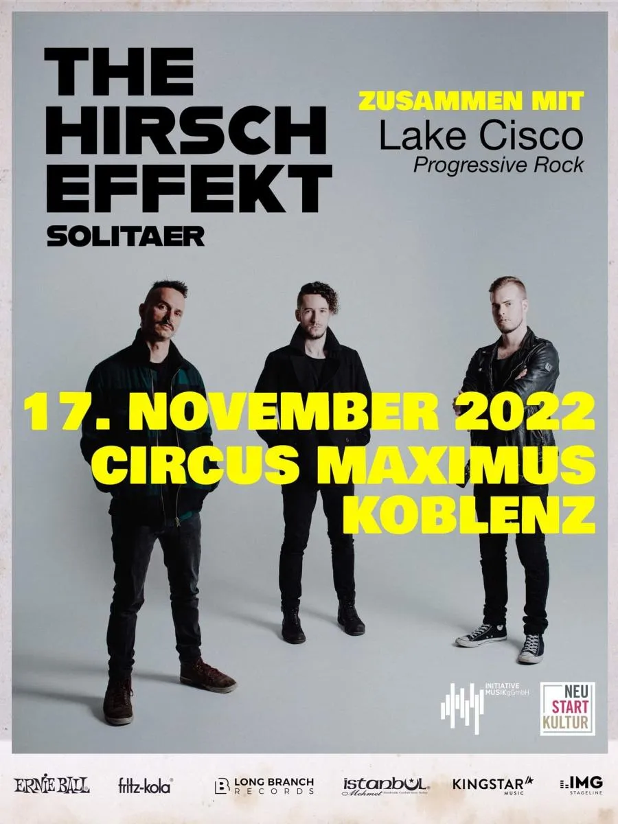 Event The Hirsch Effekt - 17/11/2022 - Koblenz - Circus Maximus - Germany