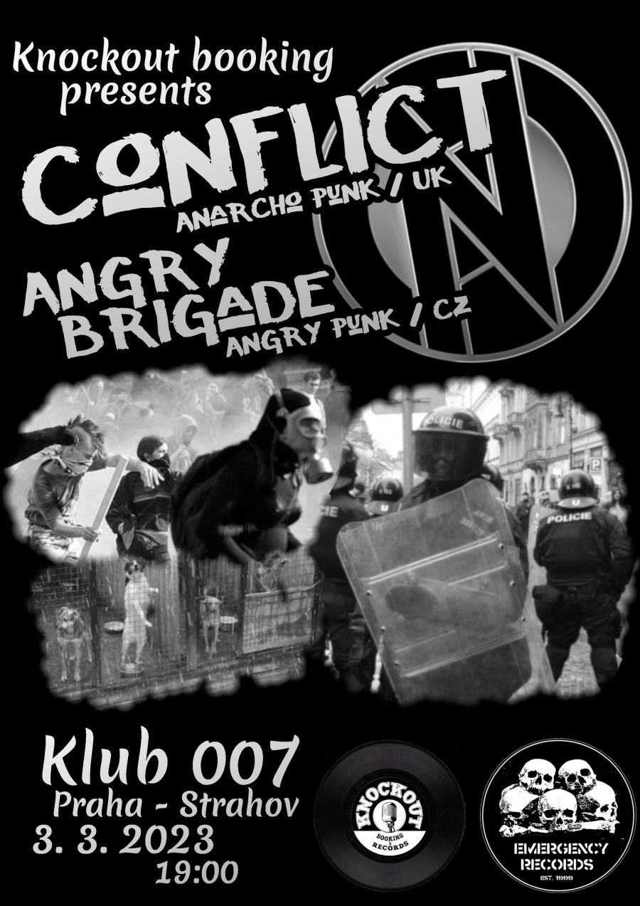 Event Conflict - 03/03/2023 - Prague - Klub 007 - Czechia