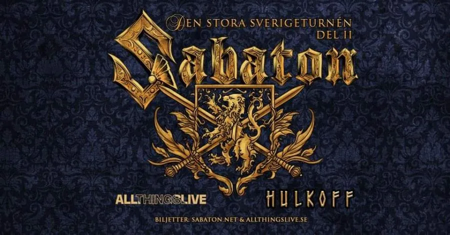 Event Sabaton - 13/02/2023 - Karlskrona - Brinova Arena - Sweden