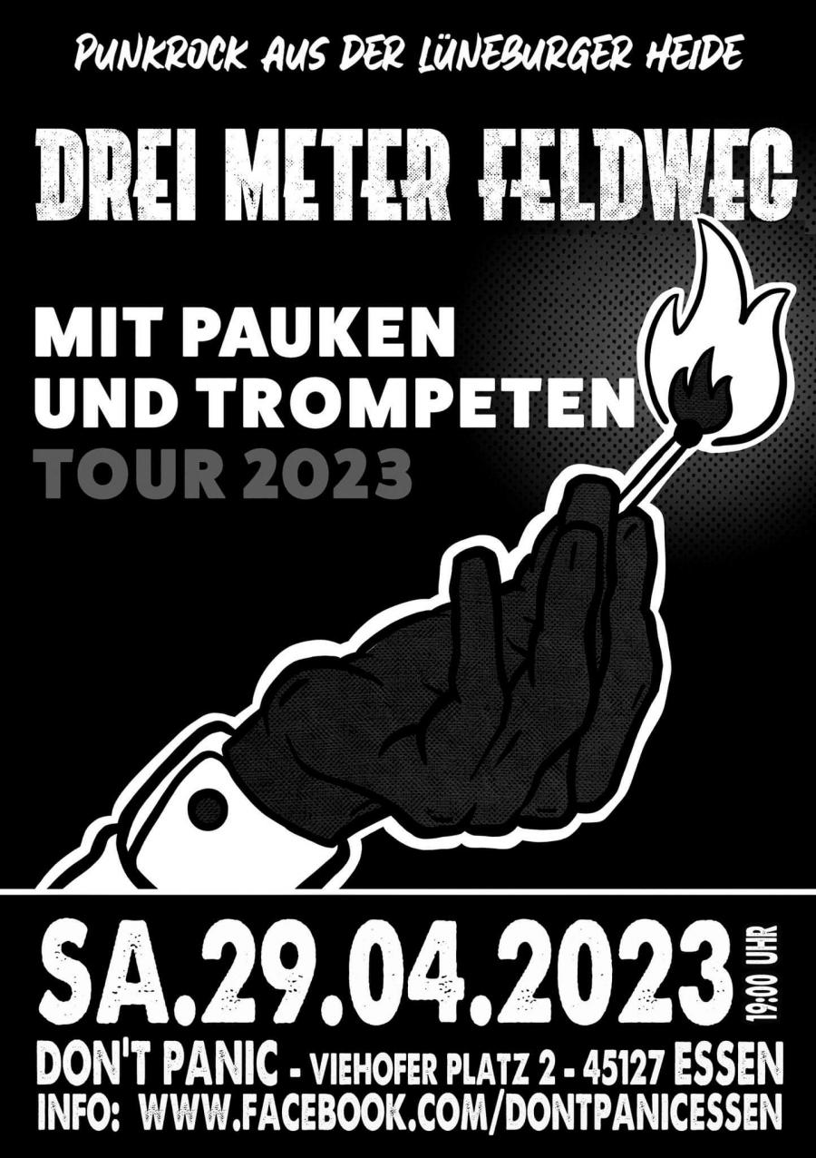 Event Drei Meter Feldweg - 29/04/2023 - Essen - Don't Panic - Germany