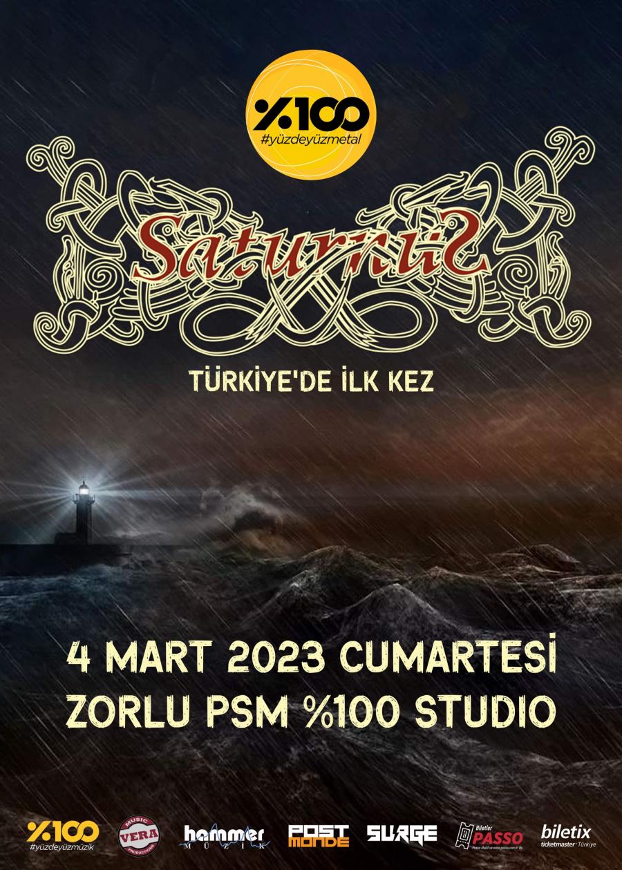 Event Saturnus - 04/03/2023 - Istanbul - Zorlu PSM / 100% Studio - Turkey