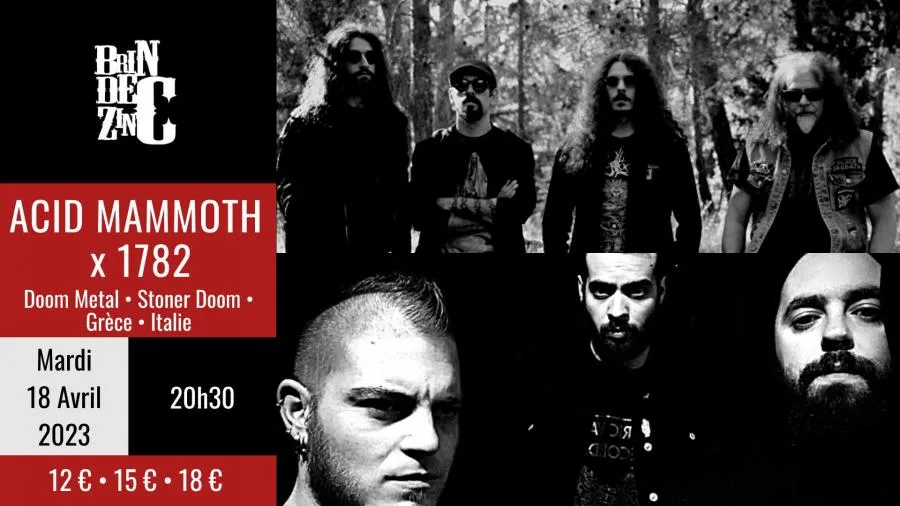 Acid Mammoth X 1782 - 18/04/2023 - Barberaz - Brin de Zinc - France