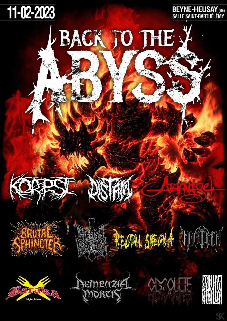 Back To The Abyss II - 11/02/2023 - Beyne-Heusay - Belgium