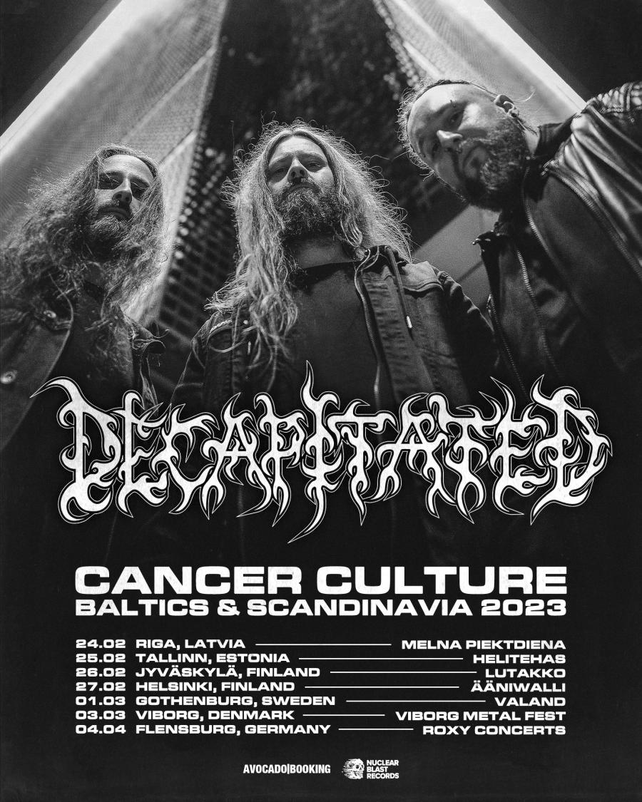 Event Decapitated - 25/02/2023 - Tallinn - Helitehas - Estonia