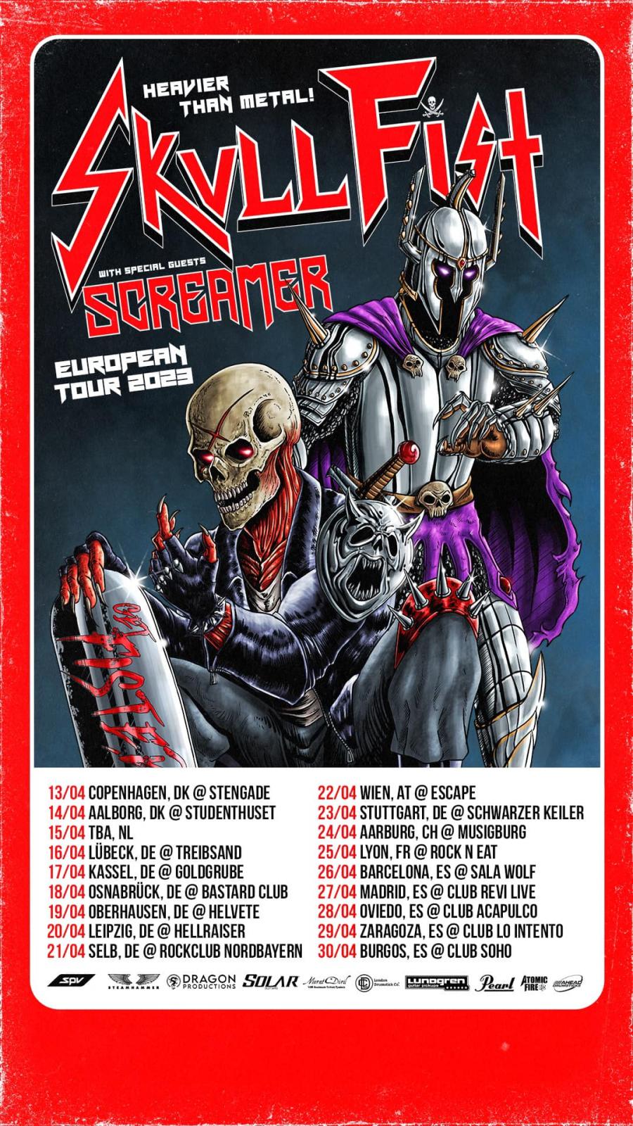 Event Skull Fist - 17/04/2023 - Kassel - Goldgrube - Germany