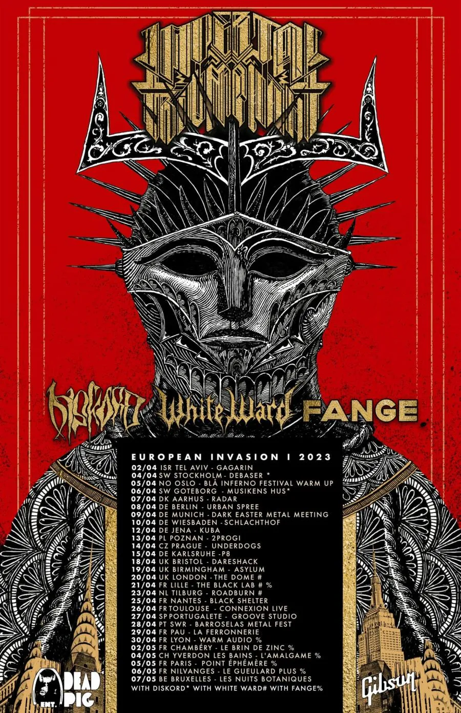 Event Imperial Triumphant - 29/04/2023 - Pau (Jurançon) - La ...