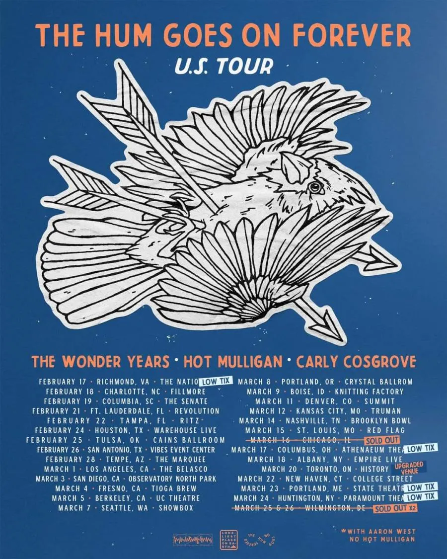 Event The Wonder Years - 18/02/2023 - Charlotte - The Fillmore - United ...