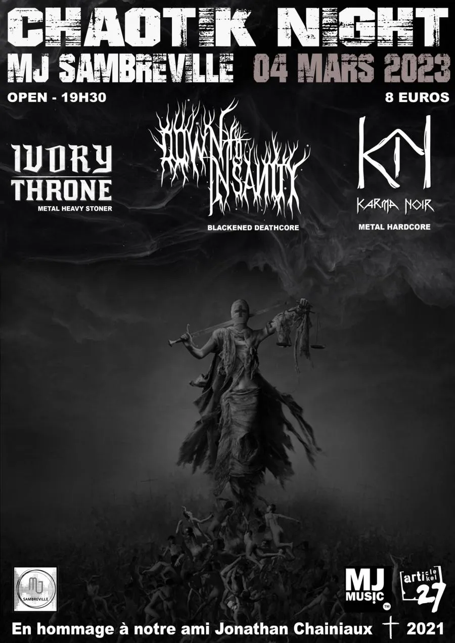 Chaotik Night feat. - 04/03/2023 - tamines - MJ sambrevilles - Belgium