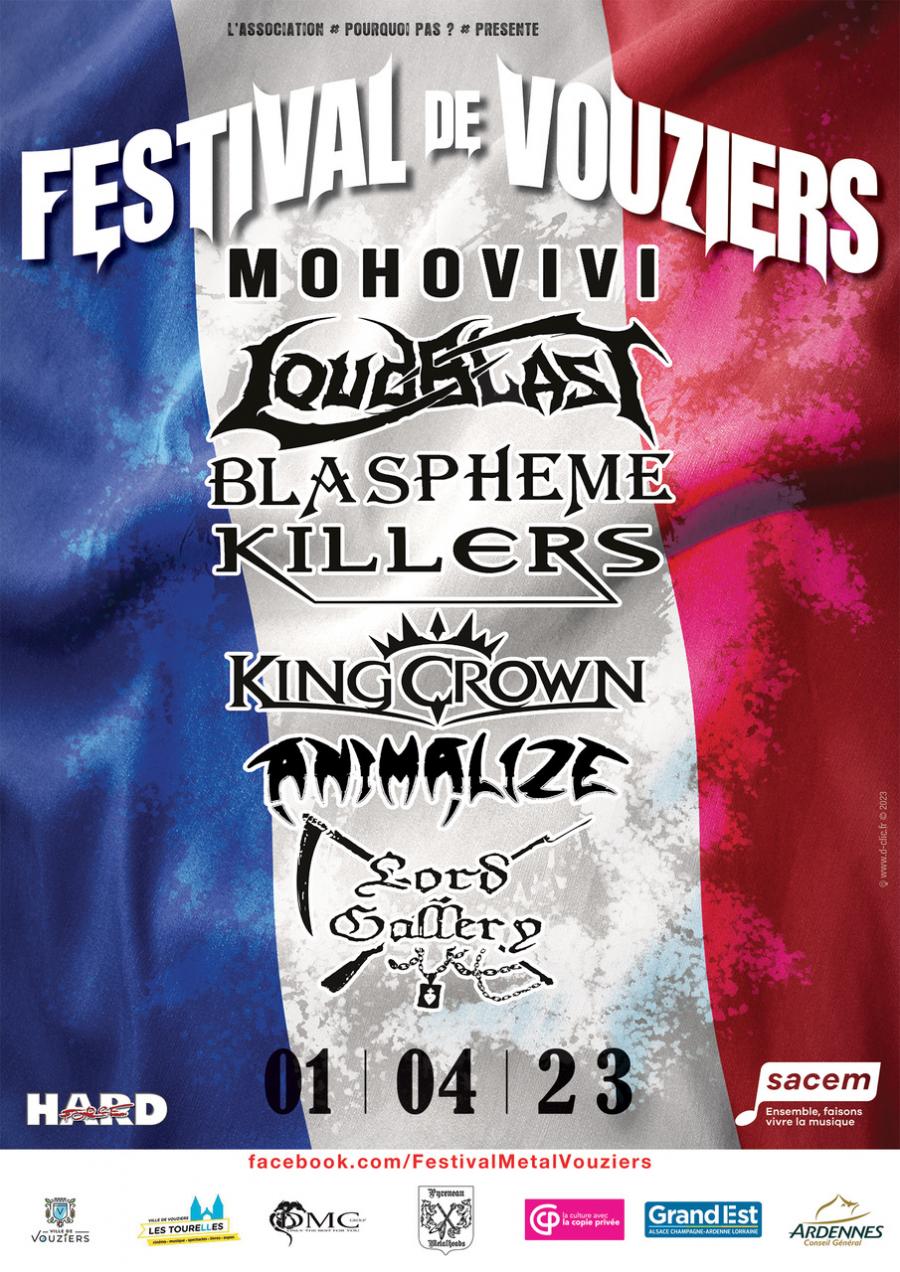 Festival de Vouziers 2023 - 01/04/2023 - Vouziers - France