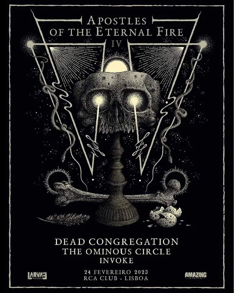 Dead Congregation + Invoke - 24/02/2023 - Lisboa - RCA Club - Portugal