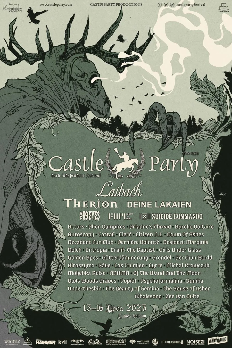 Castle Party Festival 2023 - 13/07/2023 (4 days) - Bolków - Poland