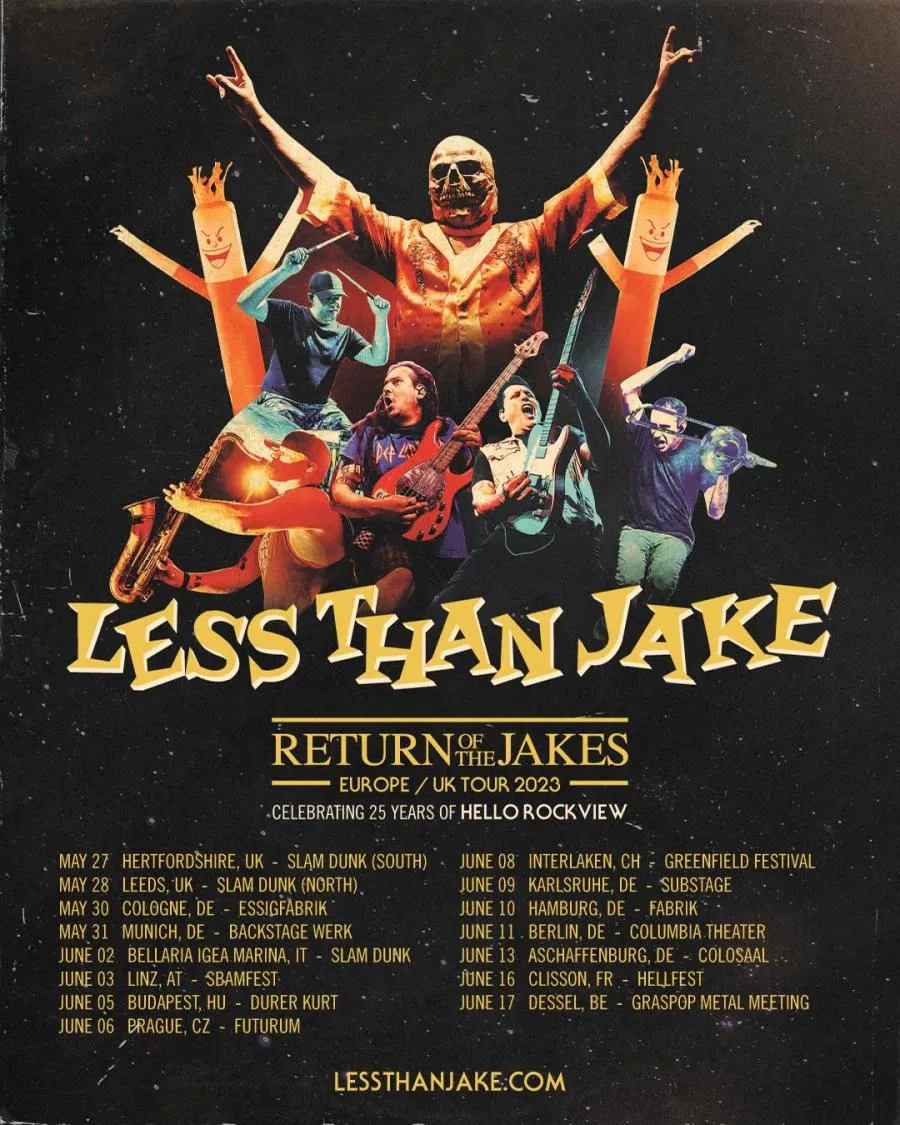Event Less Than Jake - 30/05/2023 - Köln - Essigfabrik - Germany