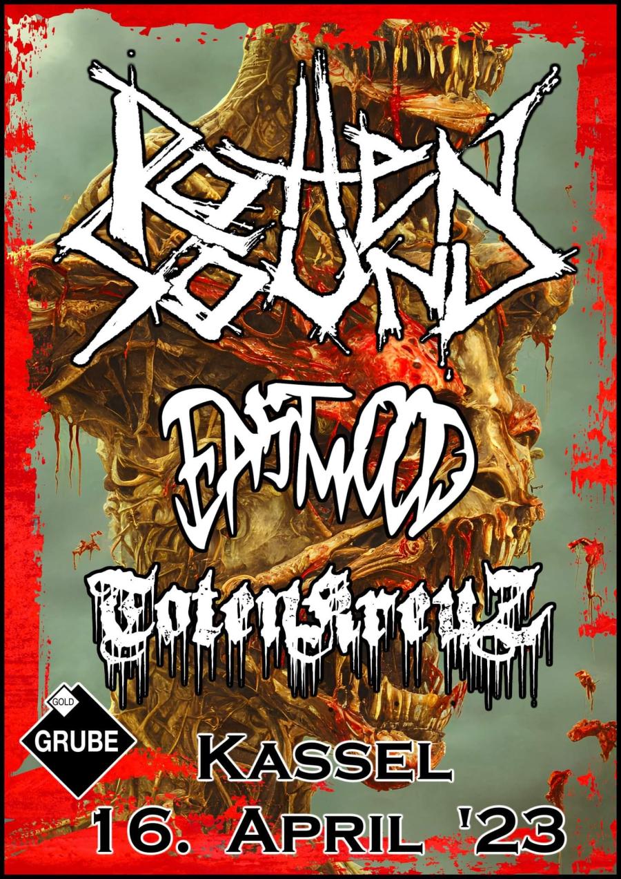 Event Rotten Sound - 16/04/2023 - Kassel - Goldgrube - Germany