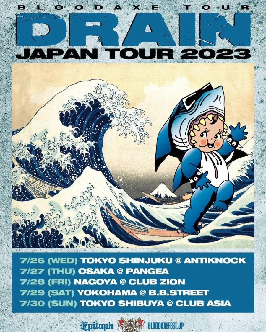 Event Drain - 27/07/2023 - Osaka - Pangea - Japan