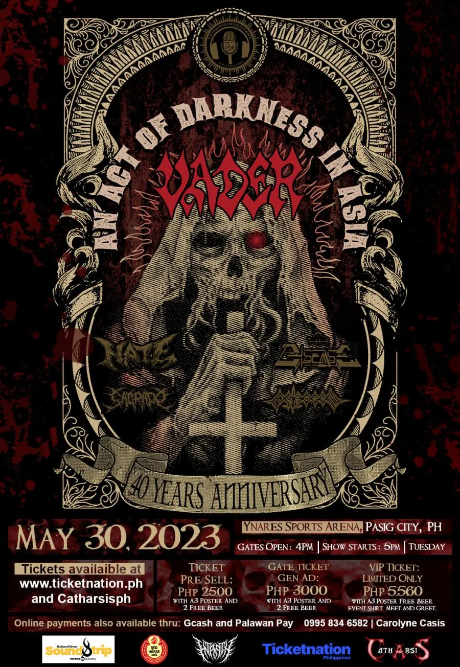 Event Vader - 30/05/2023 - Manila - Ynares Sports Arena - Philippines