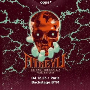 Event Atreyu - 04/12/2023 - Paris - Backstage By The Mill - France