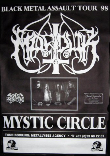 Marduk - Black Metal Assault Tour 1998 - 28/10/1998 - Biella - TBD - Italy