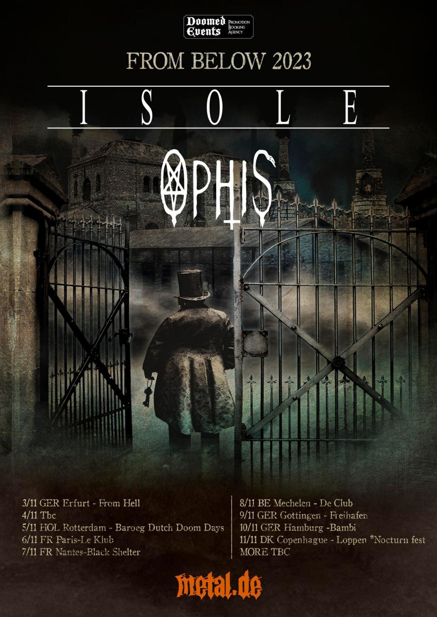 Event Isole + Ophis - 08/11/2023 - Mechelen - De Club - Belgium