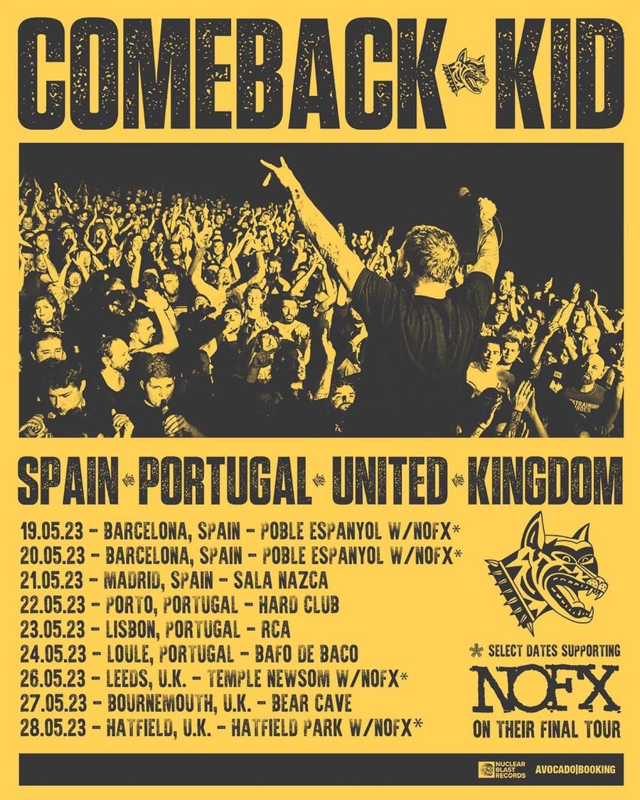 Event Comeback Kid - 23/05/2023 - Lisboa - RCA Club - Portugal